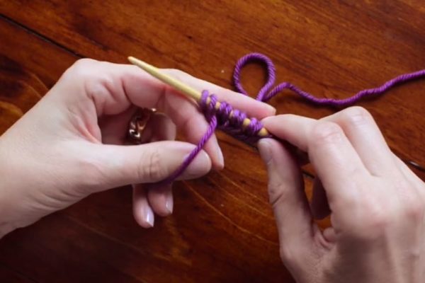 How to Knit the Double Garter Stitch » School of SweetGeorgia