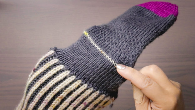 Afterthought Heel for Socks | Knitting Tutorial » School of SweetGeorgia