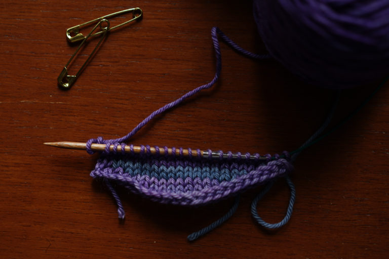 How to Knit Japanese Short Rows » School of SweetGeorgia