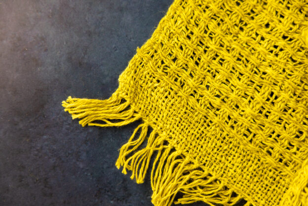 Lace with Pick-Up Sticks on Rigid Heddle » School of SweetGeorgia